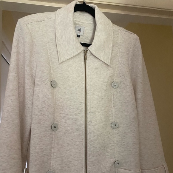CAbi | Jackets & Coats | Cabi Cream Trench Coat With Classic Tailoring ...